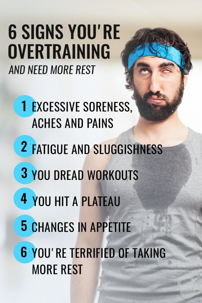 6 Signs You're Overtraining and Need More Rest - Coconuts & Kettlebells