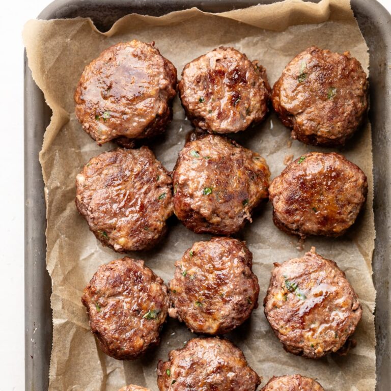 Bison Meatballs - Coconuts & Kettlebells