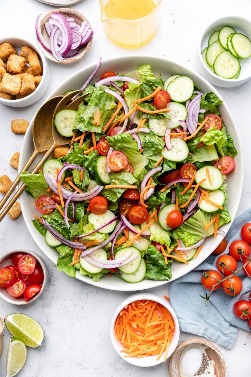 Classic House Salad Recipe - Coconuts & Kettlebells