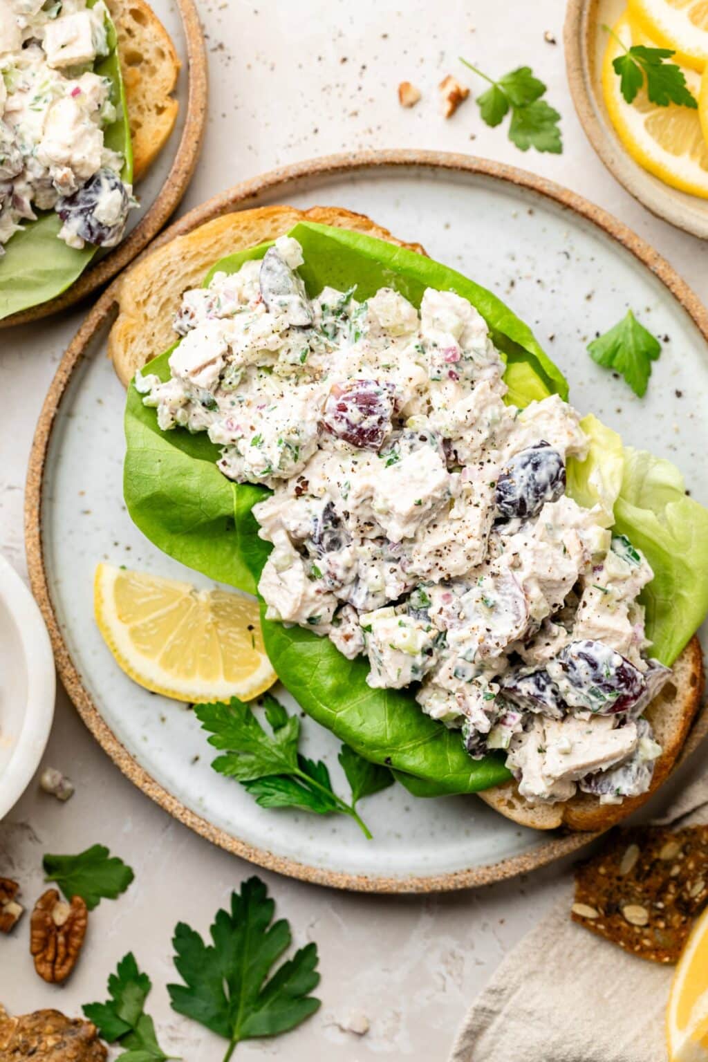 High Protein Chicken Salad - Coconuts & Kettlebells