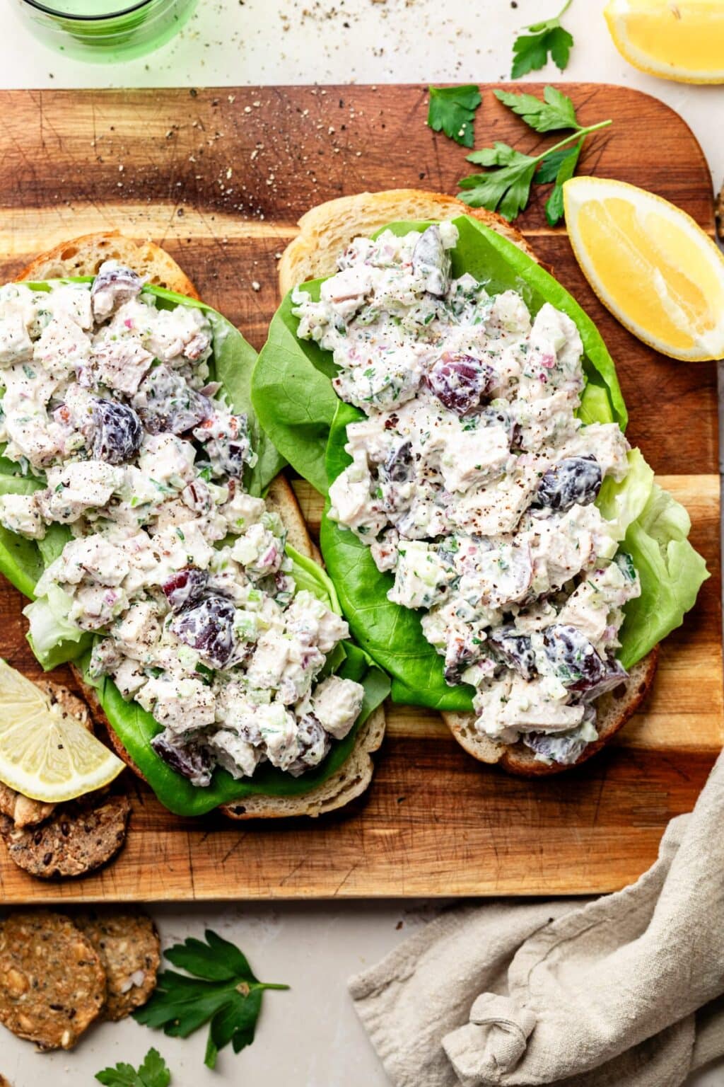 High Protein Chicken Salad - Coconuts & Kettlebells