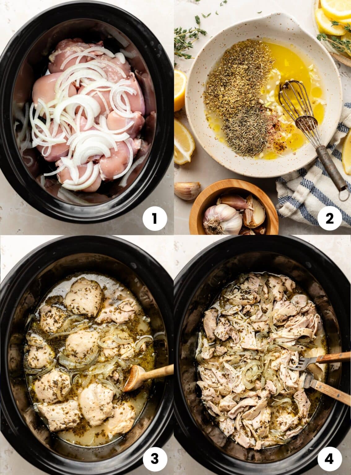 Slow Cooker Greek Chicken - Coconuts & Kettlebells