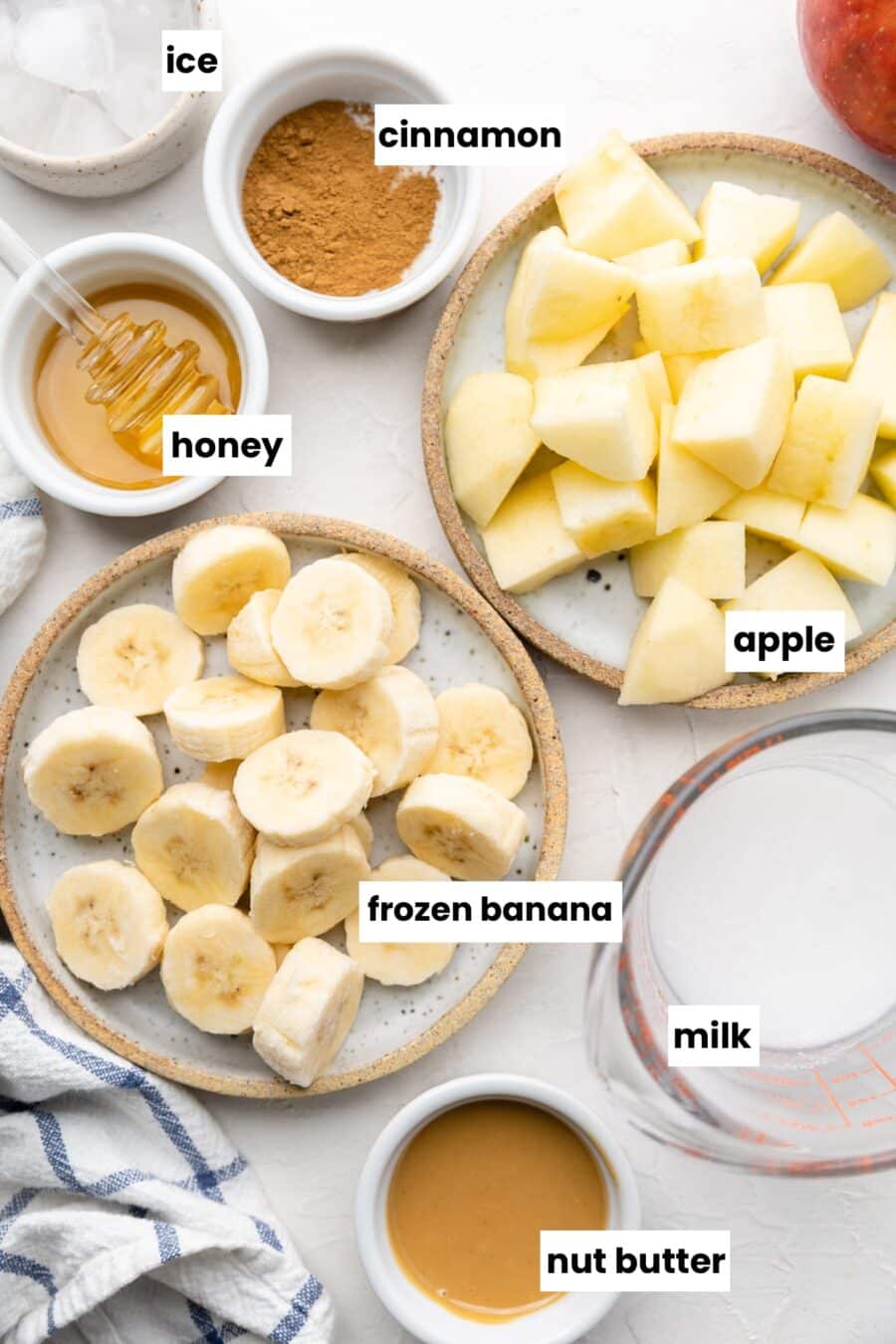 Apple Banana Smoothie - Coconuts & Kettlebells