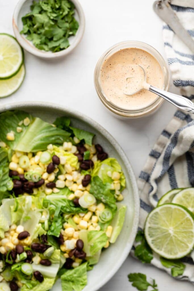 Southwest Salad Dressing - Coconuts & Kettlebells