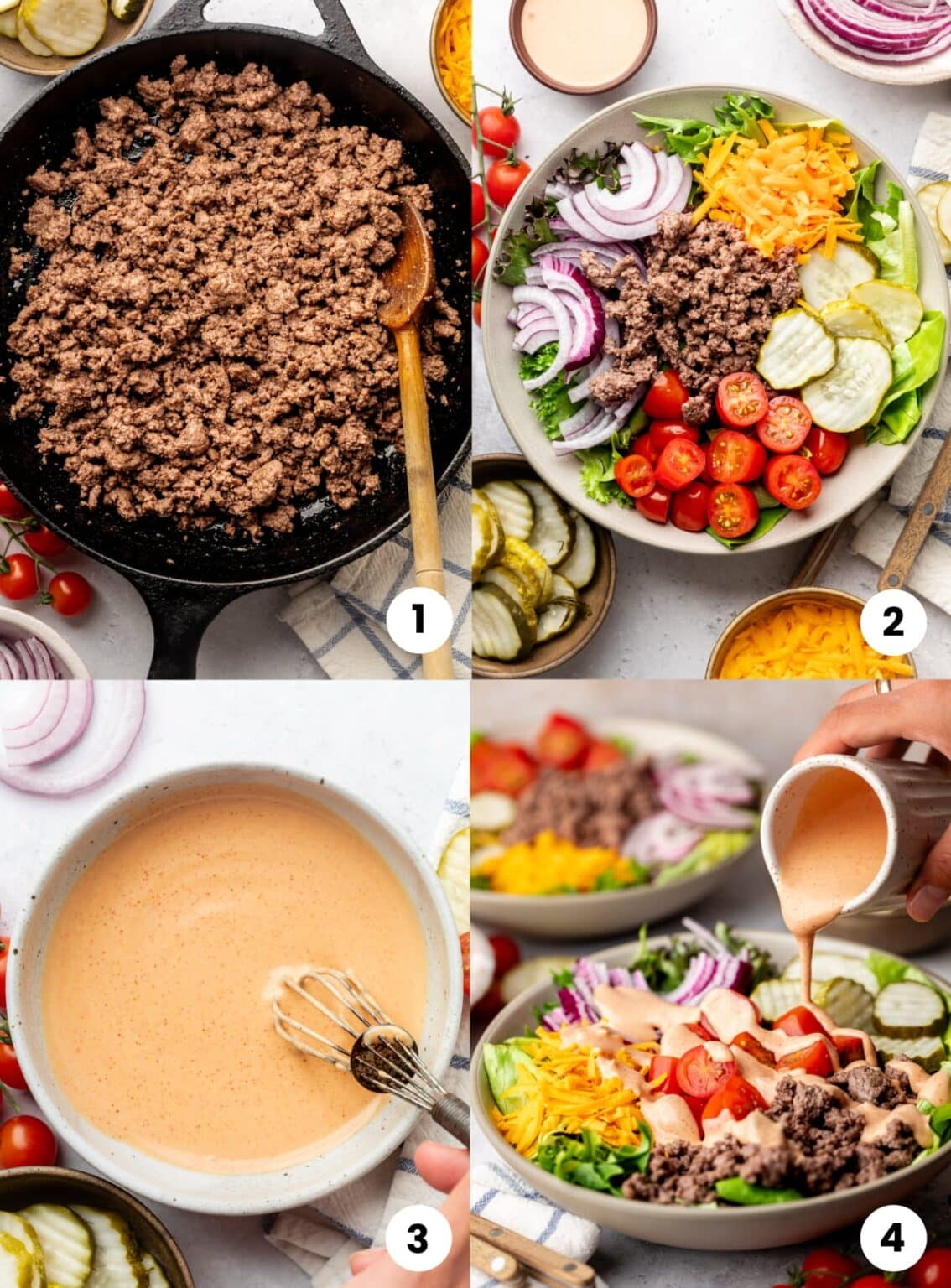 Healthy Burger Bowl with Special Sauce - Coconuts & Kettlebells